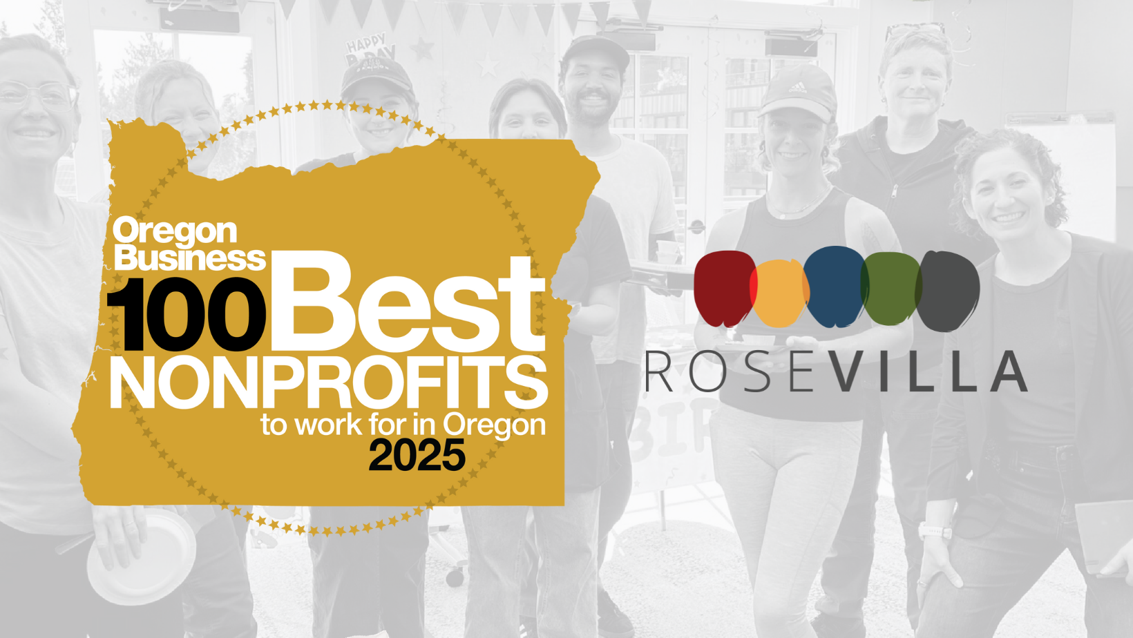 RoseVilla named 2025 100 Best Nonprofits to Work For in Oregon
